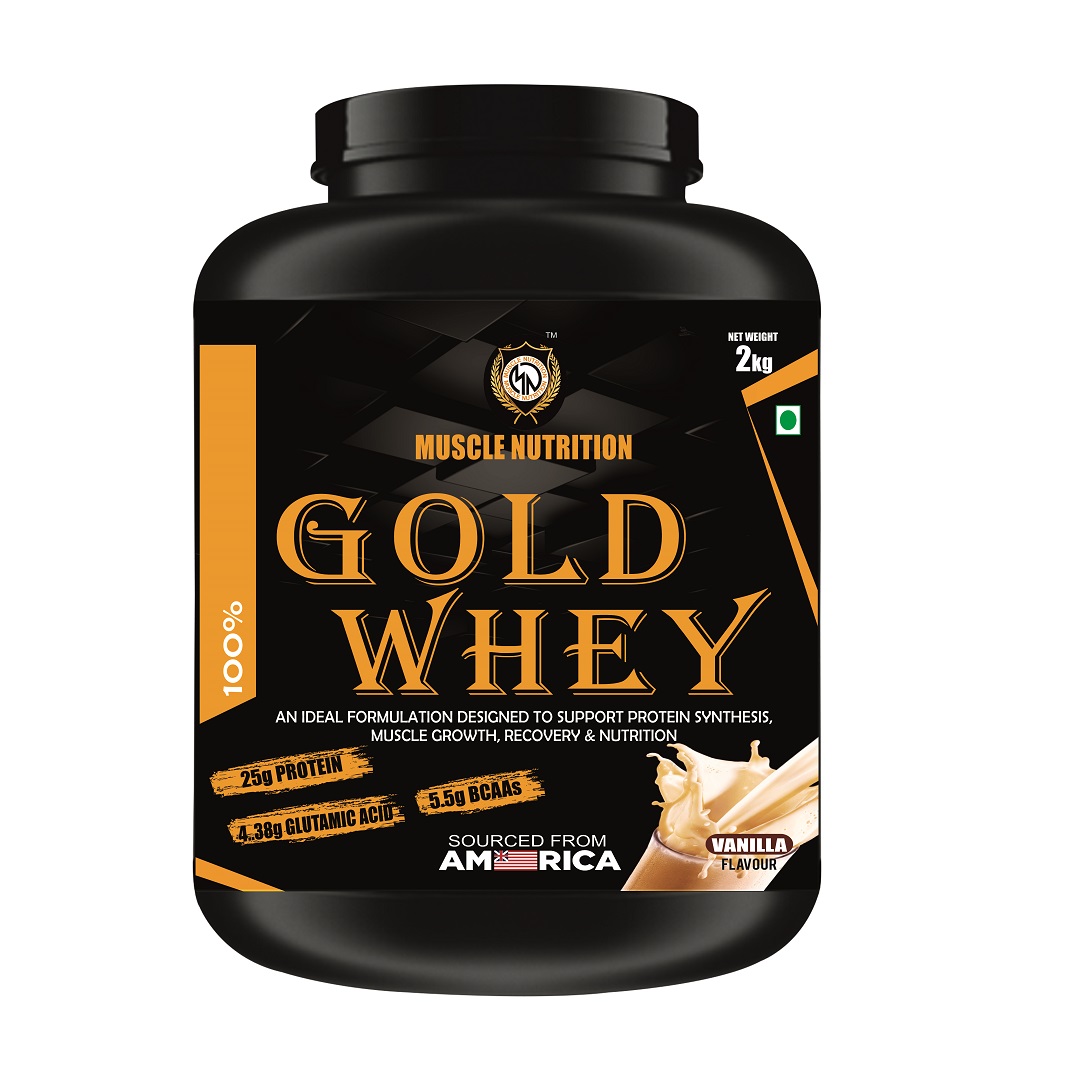 Muscle Nutrition 100% Gold Whey Protein (2kg) Chocolate